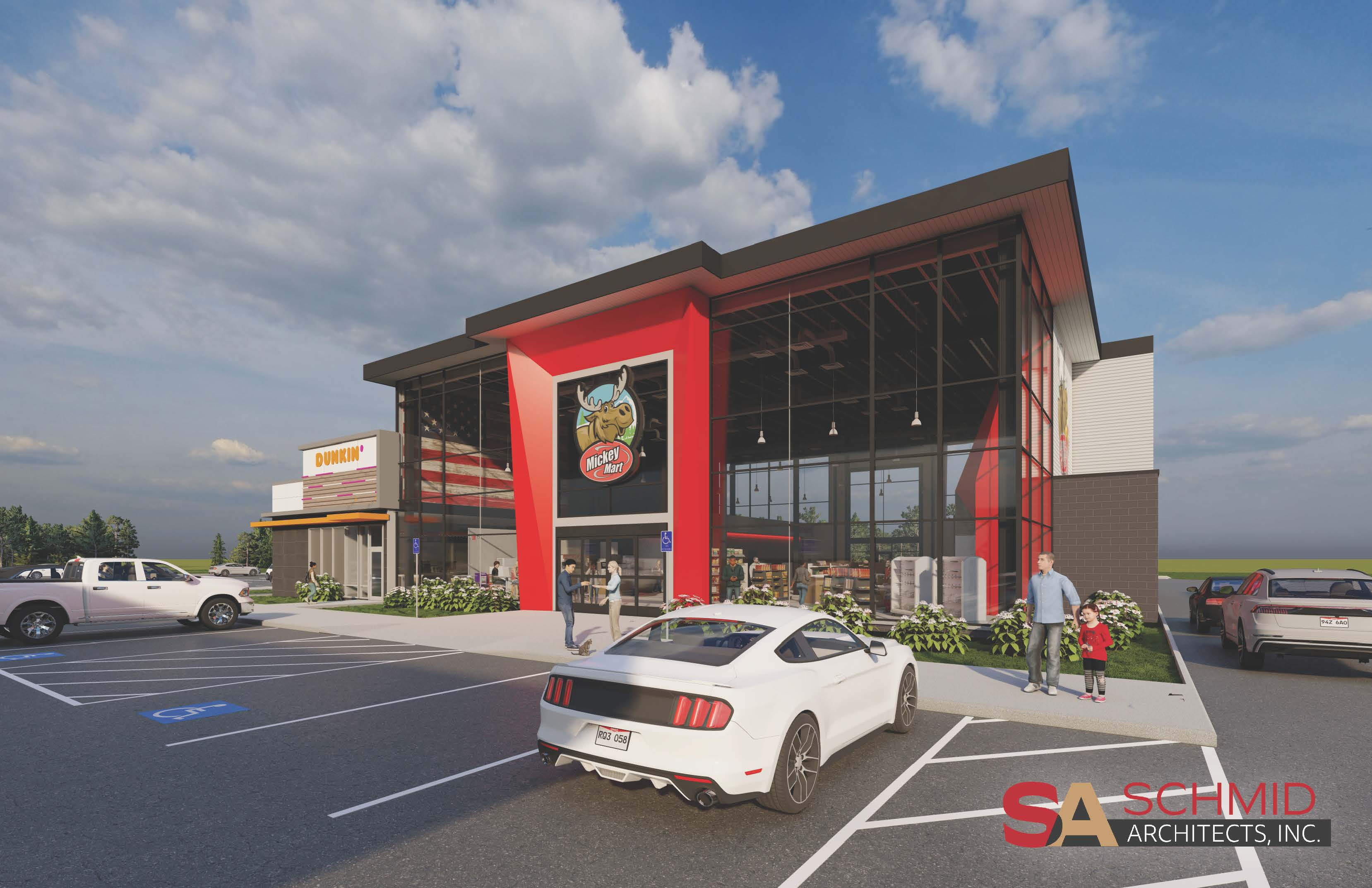 Mickey Mart Dunkin' Donuts